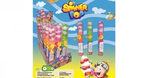 SOUND SPINNER POP*ΓΛΕΙΦ/ΡΙ 15τ. Κ/12